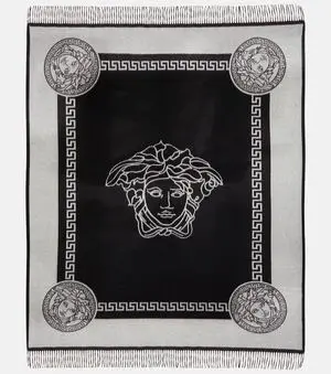 Versace Greca Key And Medusa Blanket