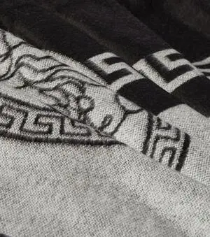 Versace Greca Key And Medusa Blanket