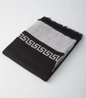Versace Greca Key And Medusa Blanket
