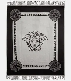 Versace Greca Key And Medusa Blanket