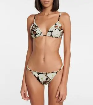Sir The Label Vivienne Printed Bikini Bottoms