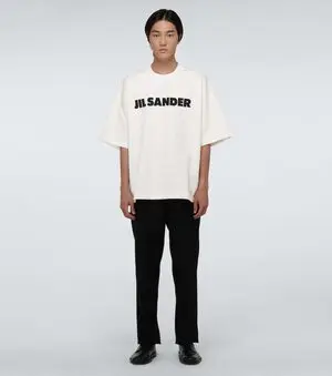 JIL SANDER Logo Cotton T-shirt - White