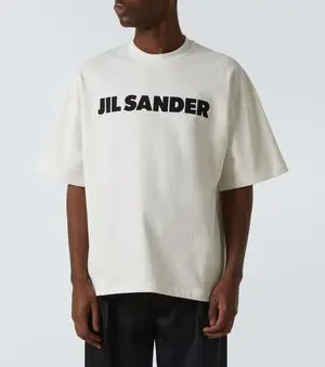 JIL SANDER Logo Cotton T-shirt - White