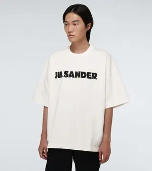 JIL SANDER Logo Cotton T-shirt - White