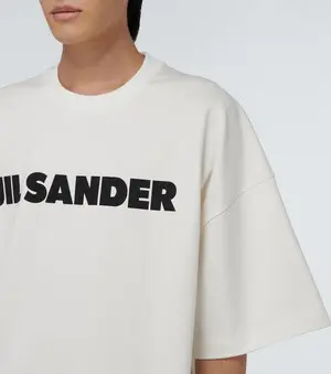 JIL SANDER Logo Cotton T-shirt - White