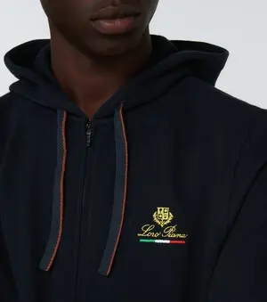 Loro Piana Hooded Cotton Sweatshirt