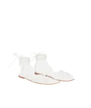 GIANVITO ROSSI Lace-up Leather Sandals