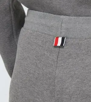 Thom Browne 4-bar Cotton Jersey Shorts