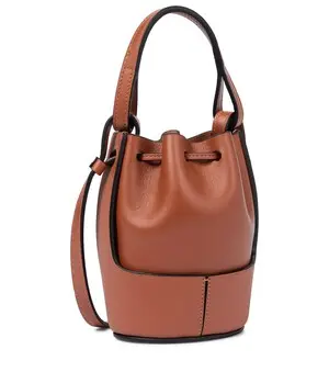 Loewe Paula's Ibiza Balloon Nano Leather Tote