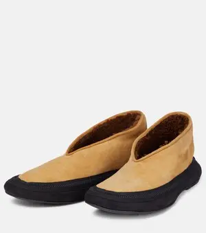 THE ROW Fairy Shearling-lined Flats