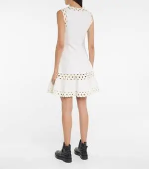 Alaïa Vienne Wool-blend Minidress