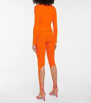 Jacquemus Le Collant Albi Stirrup Leggings