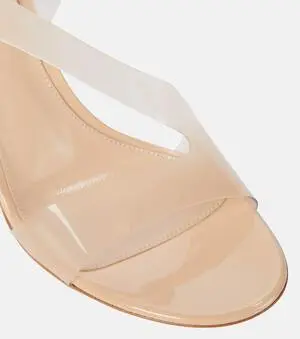 GIANVITO ROSSI Metropolis 70 Slingback Sandals - Beige