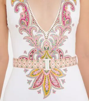 Zimmermann Teddy Belted Swimsuit