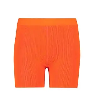 JACQUEMUS Jacquemus Le Short Arancia Biker Shorts