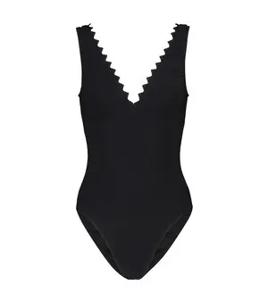 KARLA COLLETTO Ines V-neck One Piece Swimsuit - Black