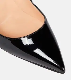 CHRISTIAN LOUBOUTIN So Kate 120 Patent Leather Pumps - Black