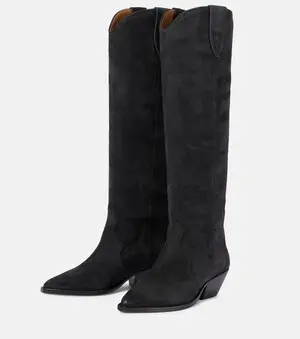 Isabel Marant Étoile Denvee Knee-high Boots - Black
