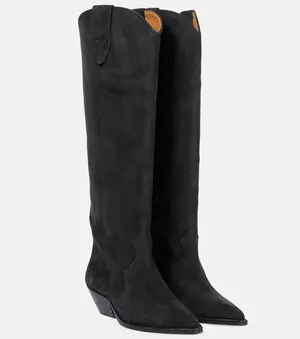 Isabel Marant Étoile Denvee Knee-high Boots - Black