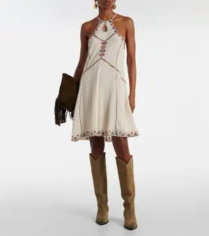 Isabel Marant Étoile Denvee Suede Knee-high Boots - Brown