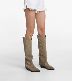 Isabel Marant Étoile Denvee Knee-high Boots - Brown