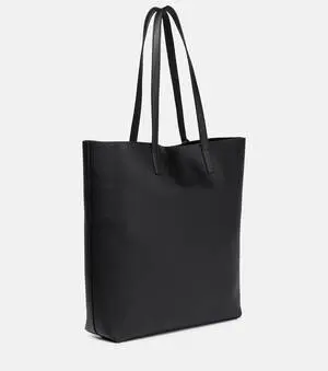 Saint Laurent Shopping N/s Leather Tote Bag