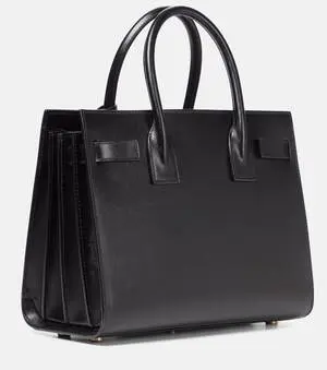 Saint Laurent Sac De Jour Baby Leather Tote - Black