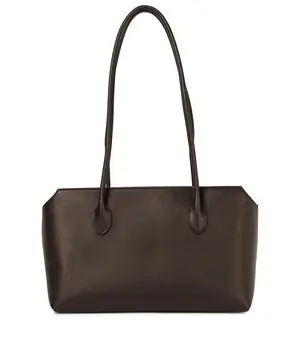 THE ROW Terrasse Leather Bag Brown