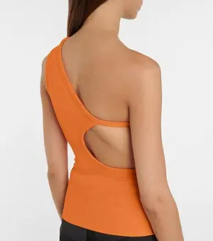 Christopher Esber One-shoulder Cutout Top