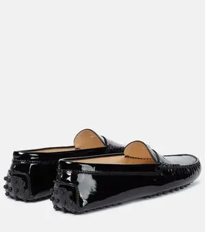 TOD'S Gommino Patent Leather Moccasins