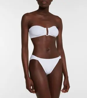 ERES Cavale Low-rise Bikini Bottoms - White