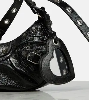 Balenciaga Le Cagole Xs Leather Shoulder Bag