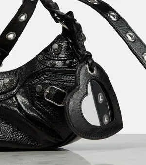 Balenciaga Le Cagole Xs Leather Shoulder Bag