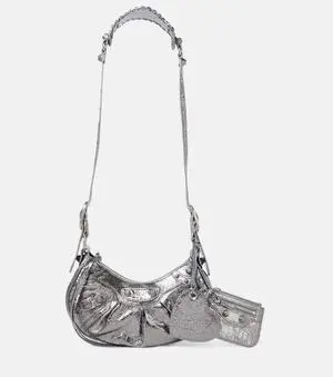 Balenciaga Metallic Shoulder Bags