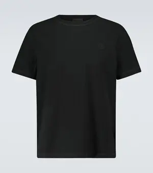 Moncler Short-sleeved Jersey T-shirt - Black