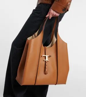TOD'S Timeless Medium Leather Tote