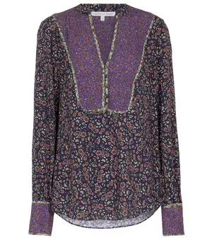 Veronica Beard Betta Floral Blouse