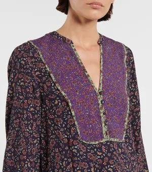 Veronica Beard Betta Floral Blouse