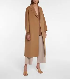 Max Mara Esturia Virgin Wool Coat