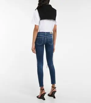 Ag Legging Ankle Skinny Jeans - Blue