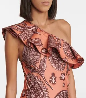 Johanna Ortiz Incaico Printed One-piece Swimsuit
