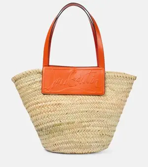 CHRISTIAN LOUBOUTIN Loubishore Woven Tote - Beige