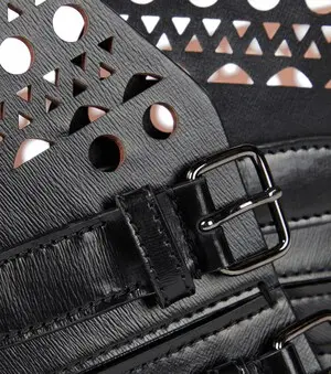 Alaïa Laser-cut Leather Belt