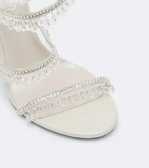 Rene Caovilla Chandelier Sandals - Silver