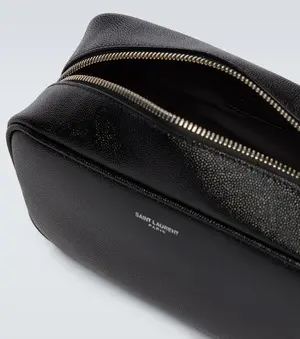 Saint Laurent Leather Washbag
