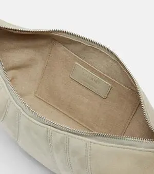 LEMAIRE Croissant Small Leather Shoulder Bag - Beige