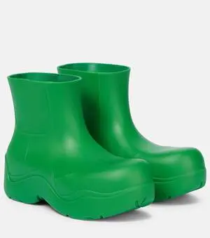 bottega veneta - Bottega Veneta Puddle Rubber Ankle Boots