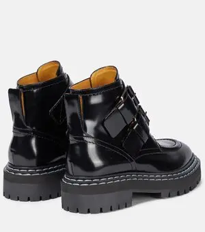 Proenza Schouler Leather Biker Boots
