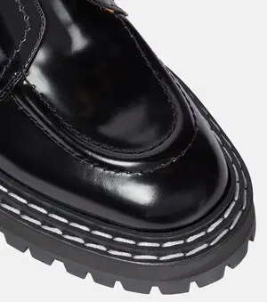 Proenza Schouler Leather Biker Boots