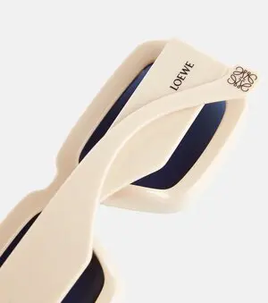 Loewe Square Frame Sunglasses - Beige
